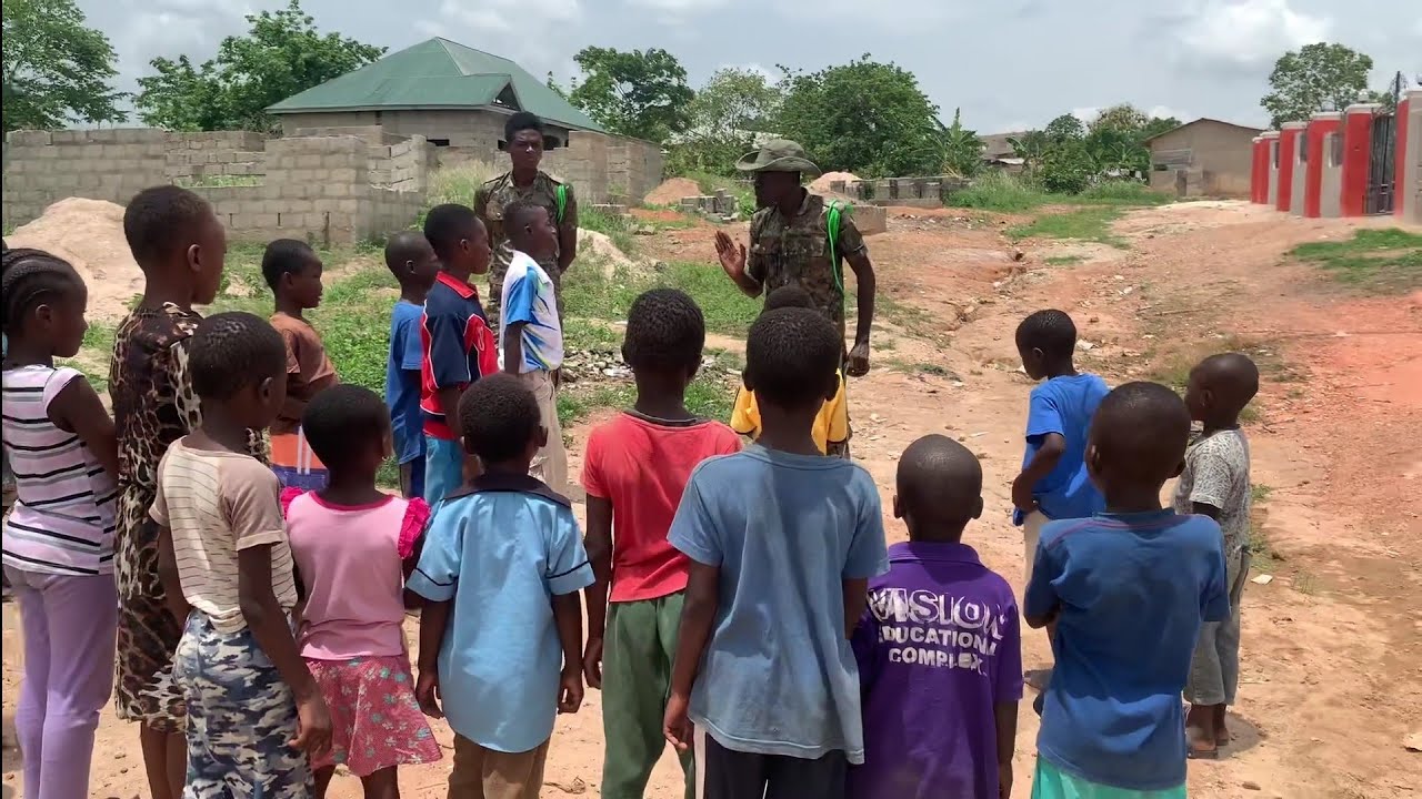 LILWIN LOCKDOWN TEAM TEACH CHILDREN SOCIAL DISTANCING. - Download Ghana ...