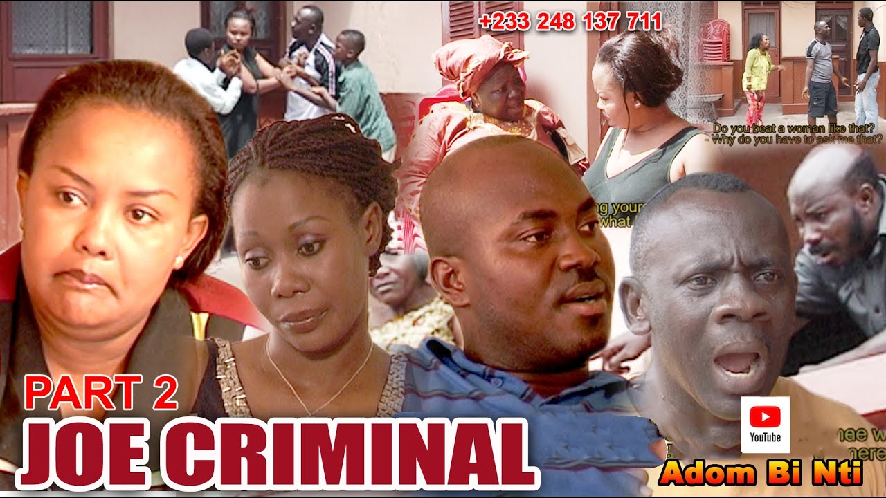 JOE CRIMIAL Pt 2 #nana ama McBrown#akrobotu #mercy aside#sandra adu#sly ...